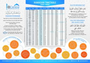 Ramadan Timetable 2023 – Islam Bradford